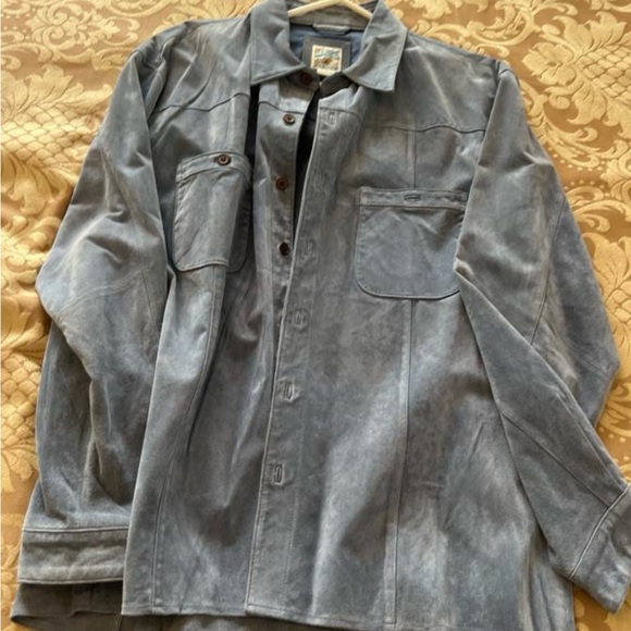 TravelSmith | Jackets & Coats | Vintage Mens Travel Smith Suede Jacket ...